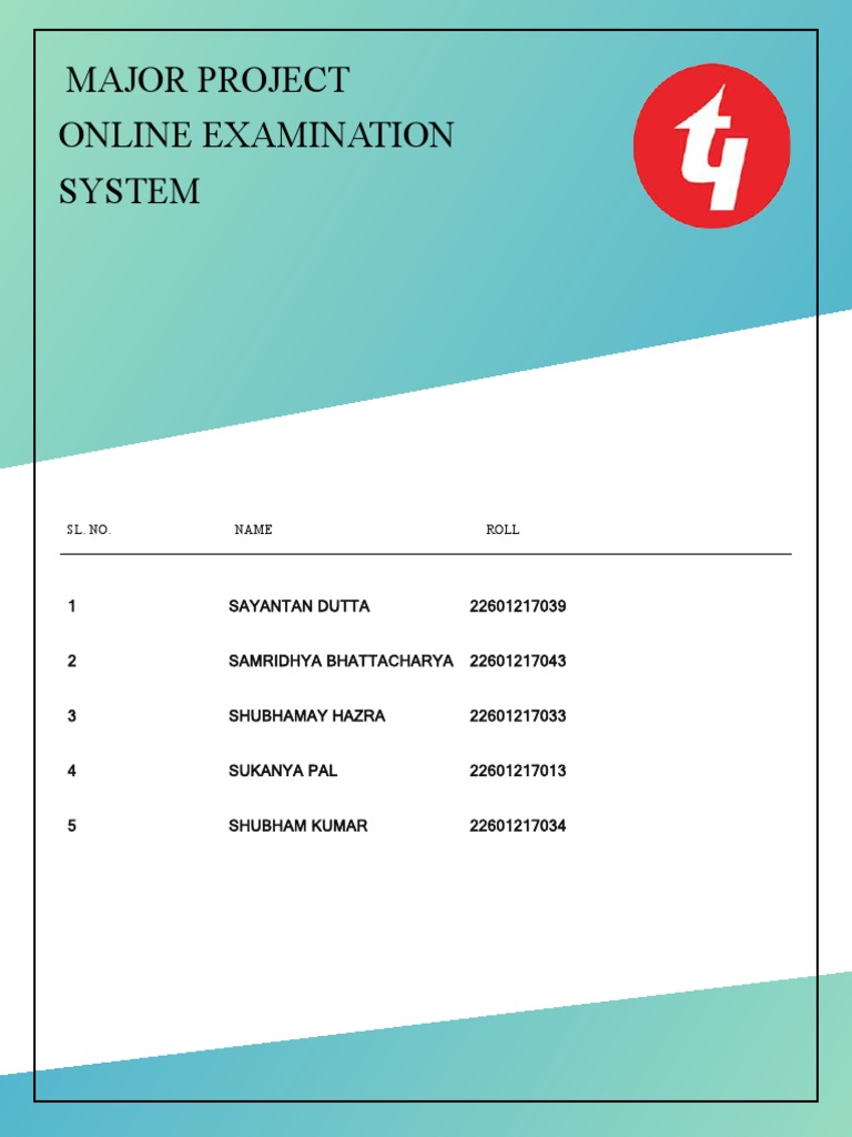 Online Examination System Documentation | PDF | Cascading Style Sheets ...