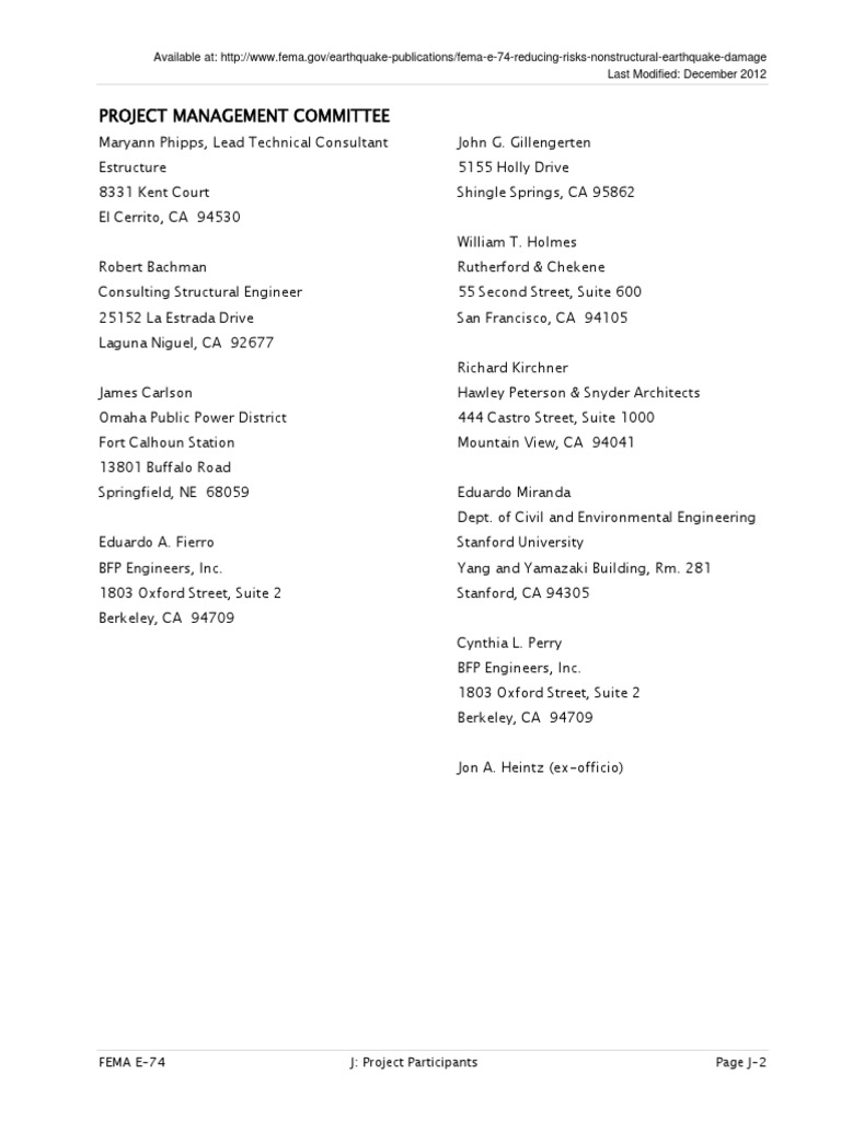 Project Management Committee | PDF