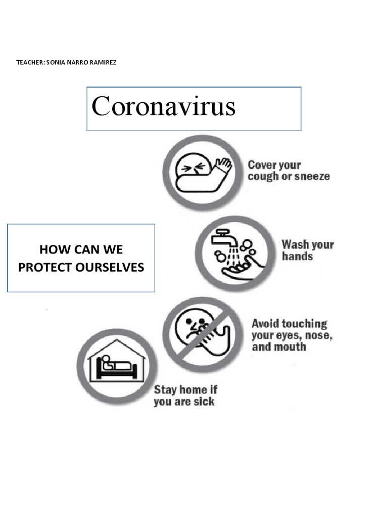 Coronavirus: How Can We Protect Ourselves | PDF | Self-Improvement