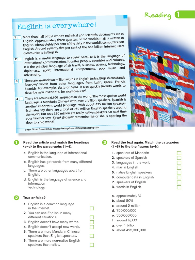 English Is Everywhere | PDF | English Language | Linguistics
