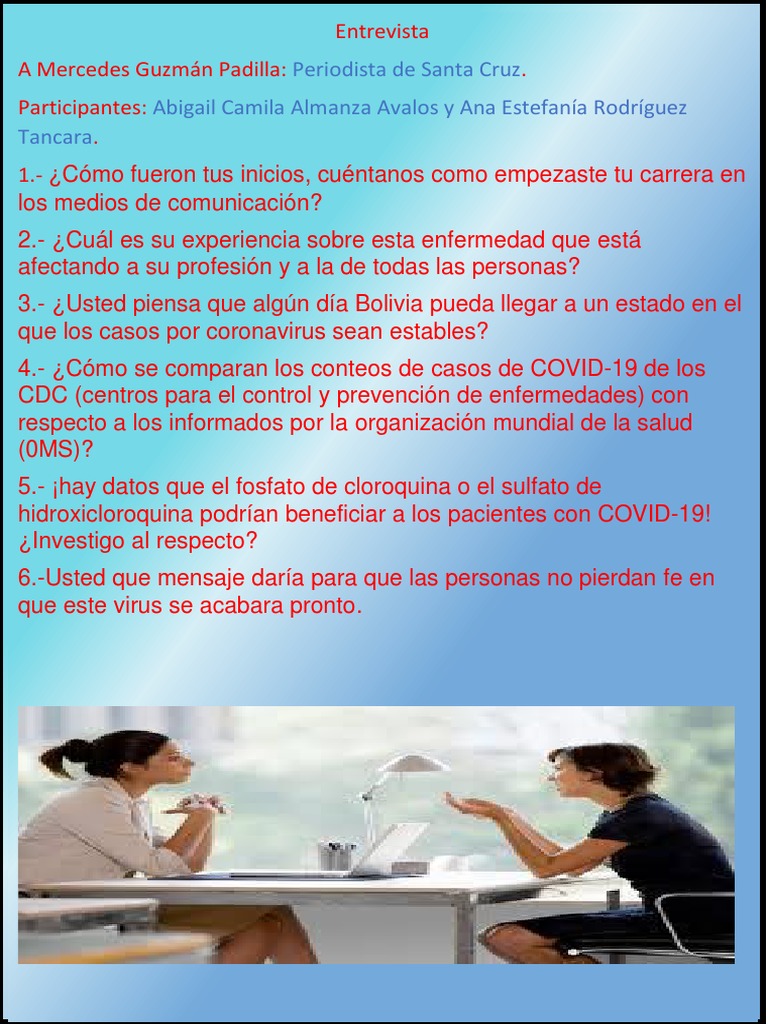 Abigail Camila Almanza Avalos 2b - Entrevista PDF | PDF