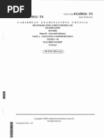 Informal Letters Csec Spanish Final-1-1 | PDF | Paragraph | Spanish ...