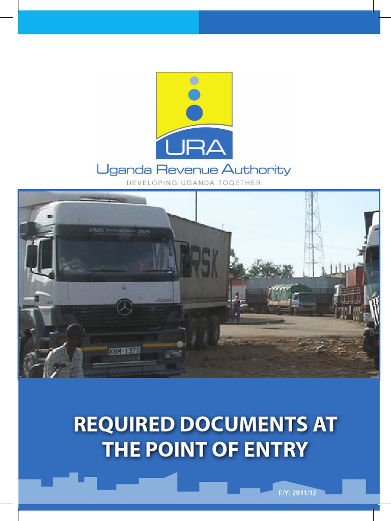 Uganda Import Clearance Requirements | PDF | Receipt | Bill Of Lading
