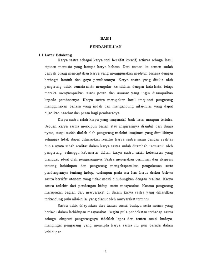 Sastra Sebagai Karya Seni | PDF | Seni | Klasik