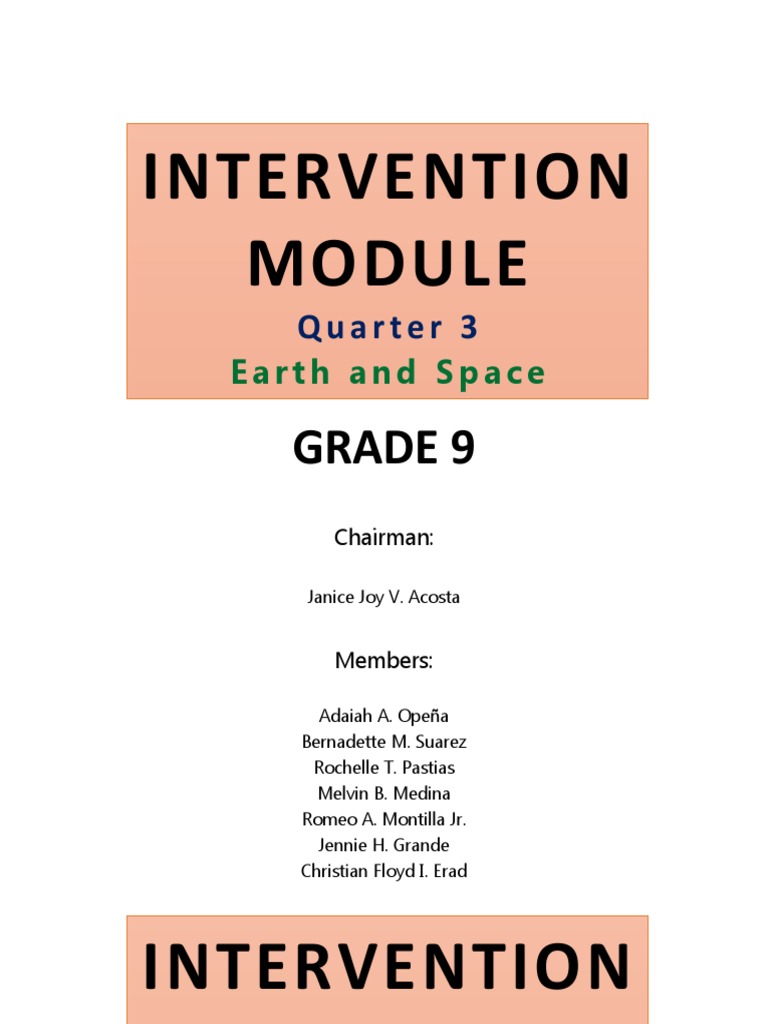 Module Cover Page | PDF