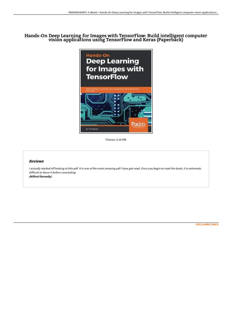 Hands-On Deep Learning For Images With T PDF | PDF | Deep Learning ...