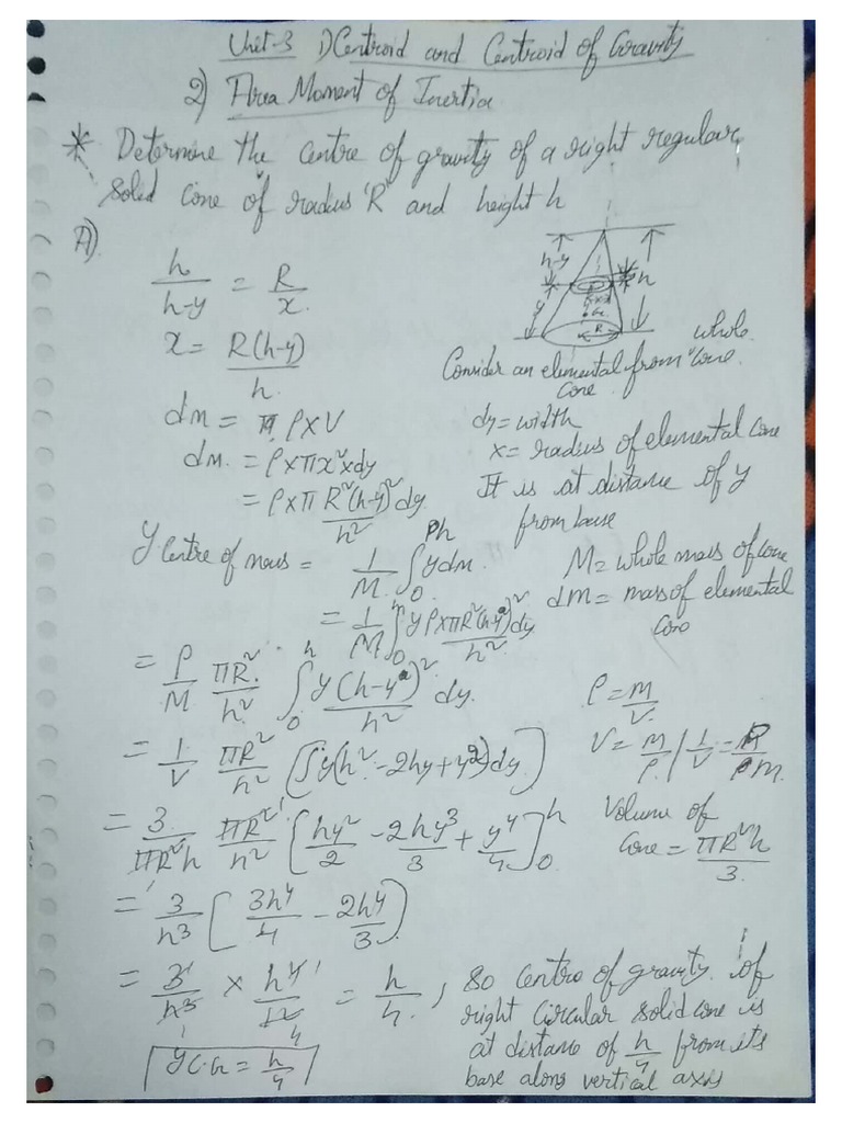 Engineering Mechanics Unit 3,4 and 5 Important Q&A | PDF