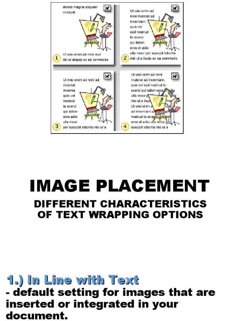 Text Wrapping | PDF