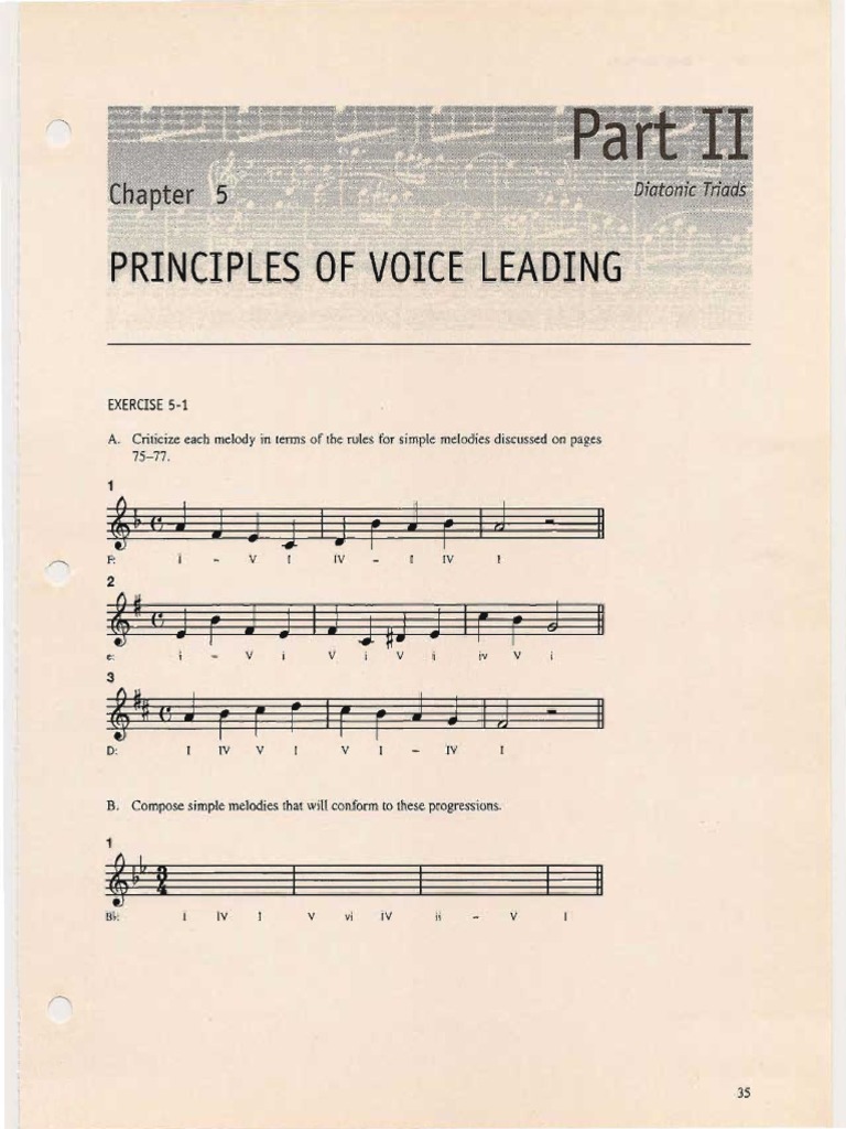 Tonal Harmony Chapter 05a | PDF | Harmony | Classical Music