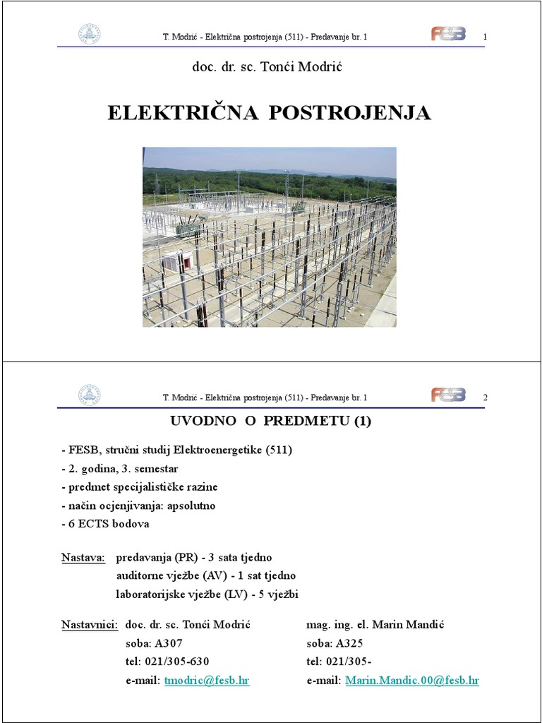 Predavanje 1 PDF | PDF