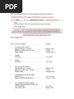 Toyota 2nz-Fe Ecu Pinout | PDF | Ignition System | Internal Combustion ...