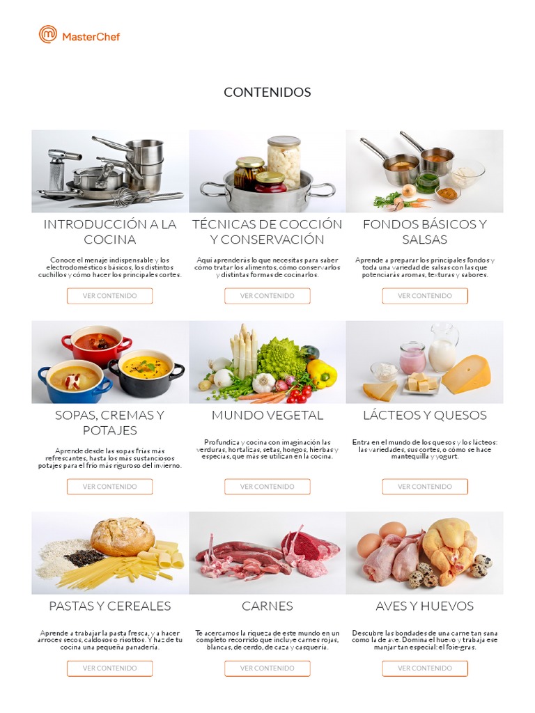 Escuela MasterChef Aprende de La Mano de Los Maestros de MasterChef ...