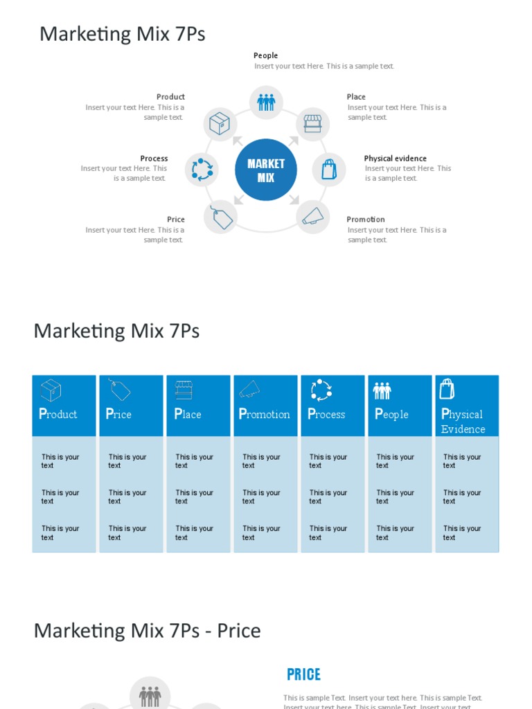 FF0284 01 7 Ps Marketing Mix Powerpoint Diagram 16x9 | PDF | Coupon ...