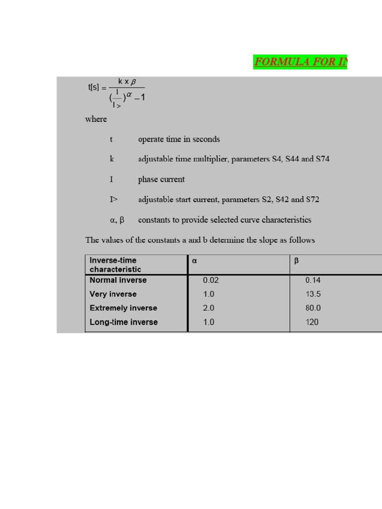 IDMT Calculation | PDF