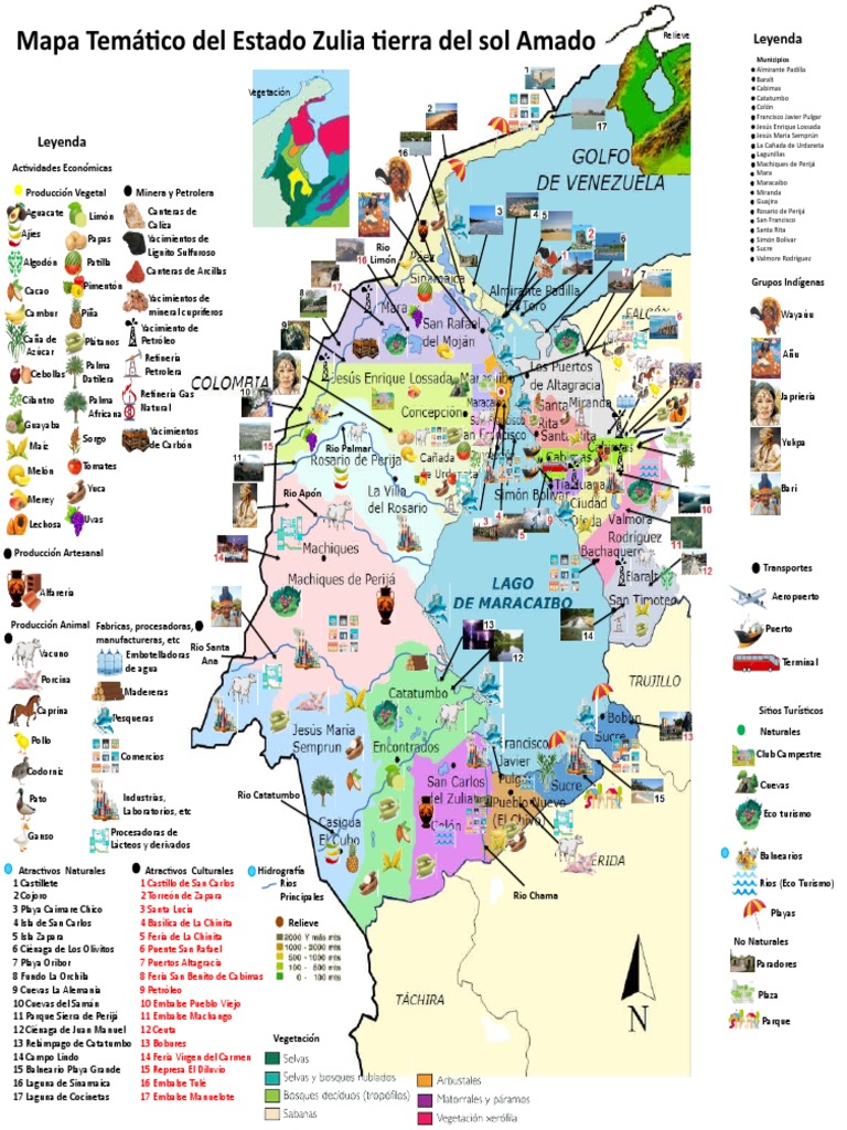 Zulia Tematico1 | PDF | Agricultura | Naturaleza
