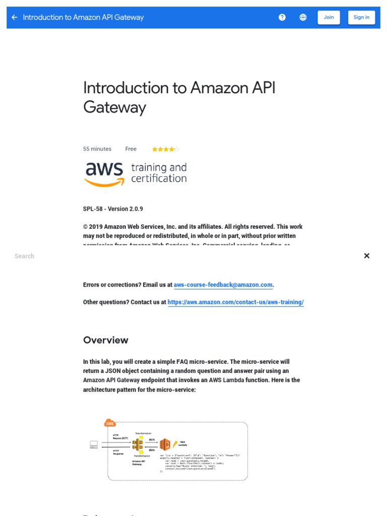 Introduction To Amazon API Gateway | PDF | Representational State Transfer | Application ...