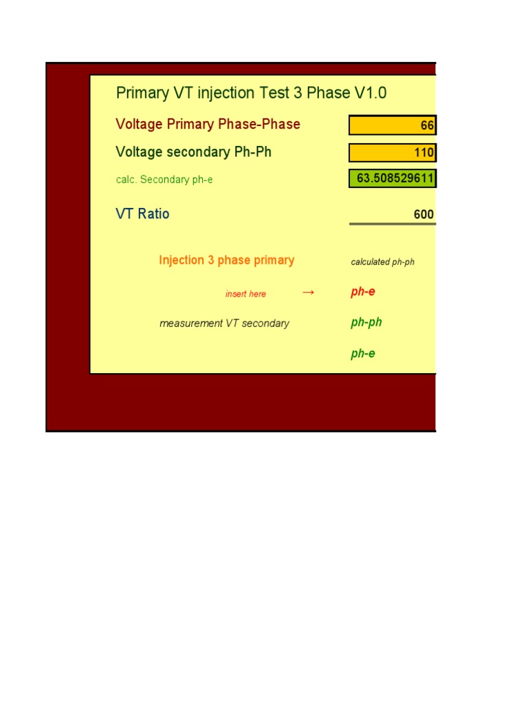 VT Calculation Easy V1.0 | PDF | Science & Mathematics
