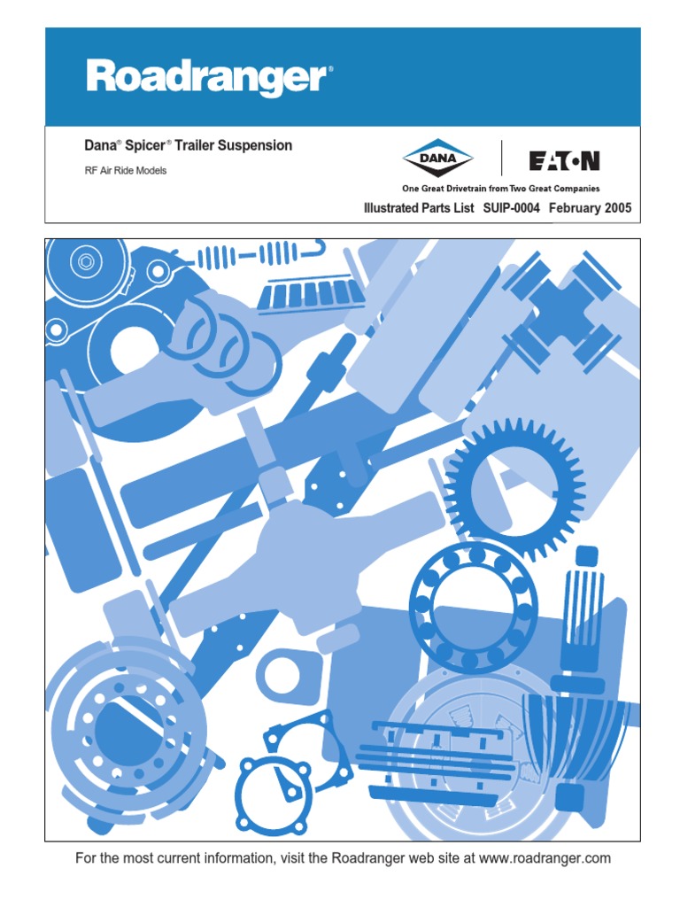 Dana Trailer Suspension: Spicer | PDF | Axle | Brake