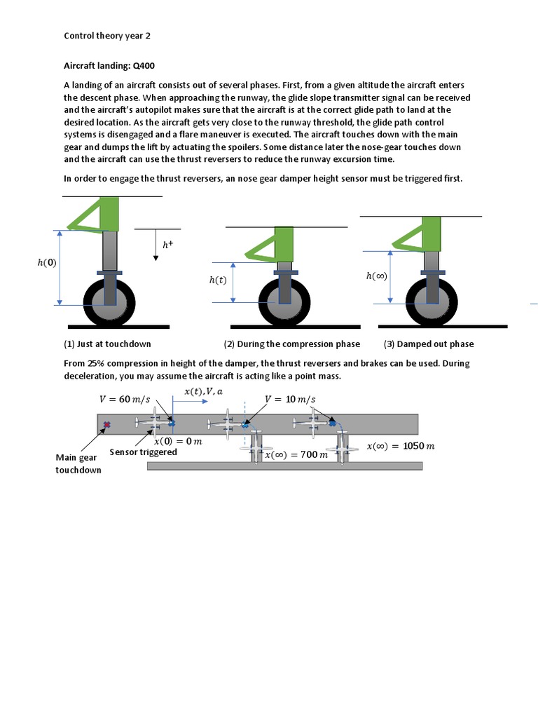 05 Q400 Landing | PDF | Thrust | Aerospace