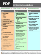Check List AVA | PDF | Anesthesia | Clinical Medicine