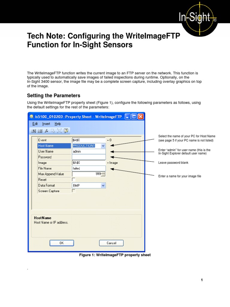 WriteImageFTPTechNote | PDF | File Transfer Protocol | Port (Computer Networking)