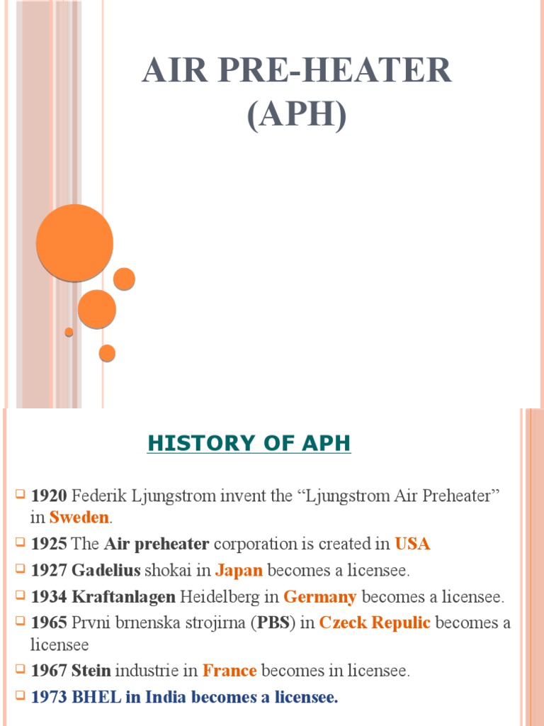 Air Pre-Heater (Aph) | Download Free PDF | Bearing (Mechanical ...