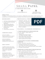 Paula Fernandez Resume | PDF | Schools | Teachers
