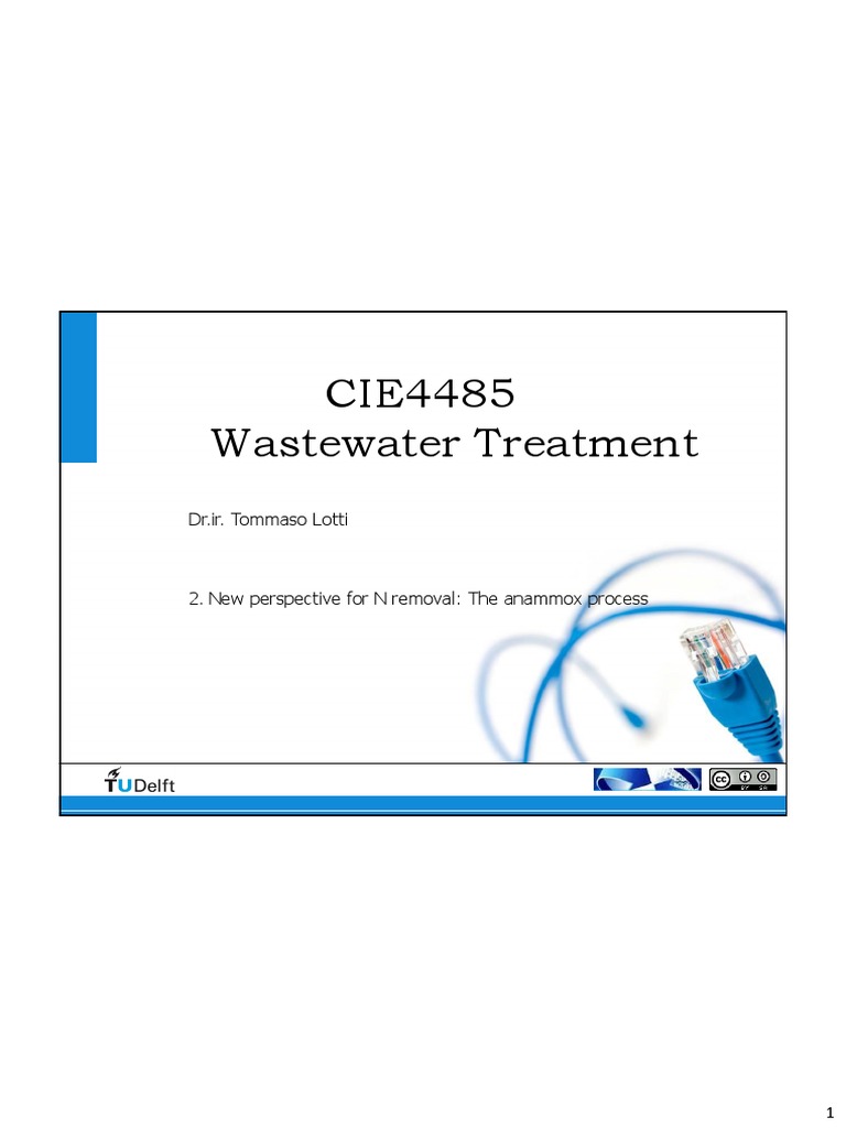 The Anammox Process PDF | PDF | Sewage Treatment | Environmental Technology