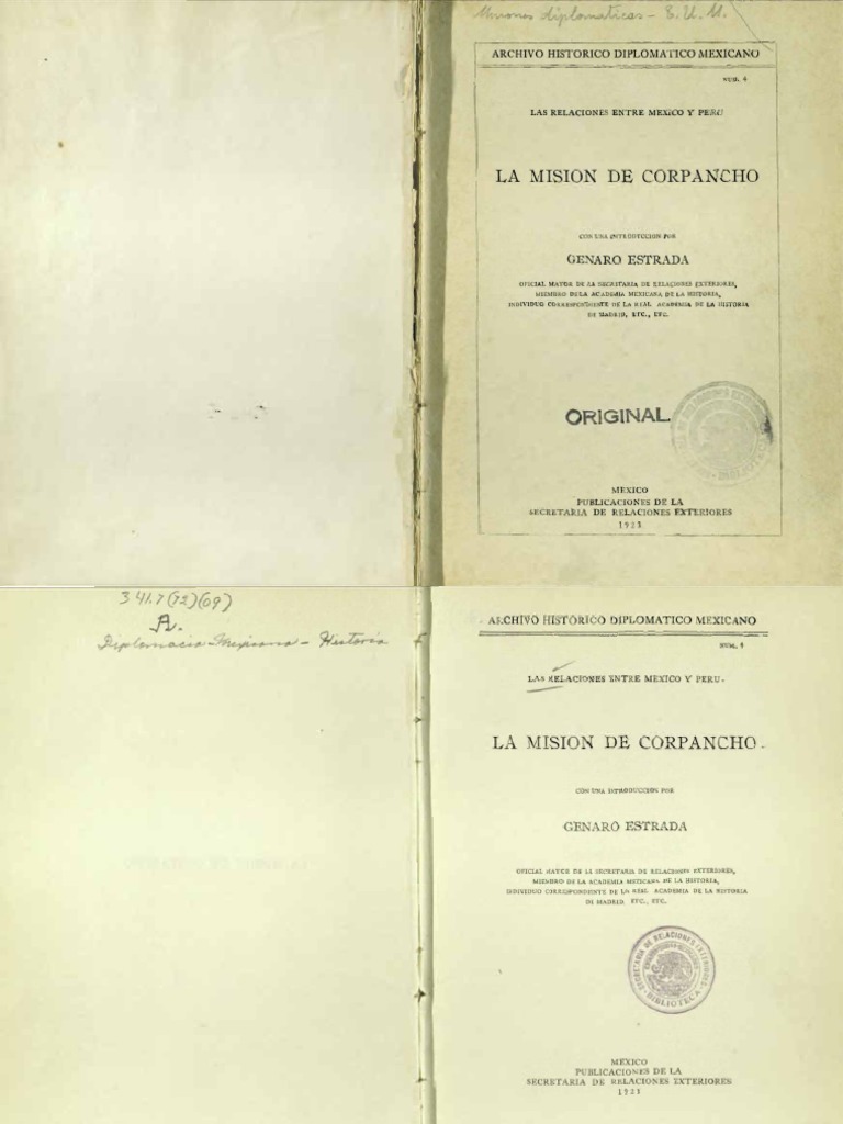 Mision de Corpancho | PDF