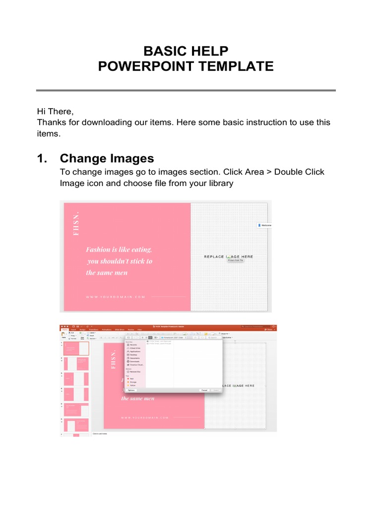 Basic Help Powerpoint | PDF