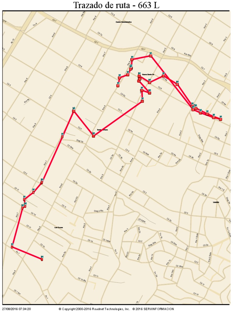 Roadnet Map 663 L | PDF | Disabled Sports | Sports