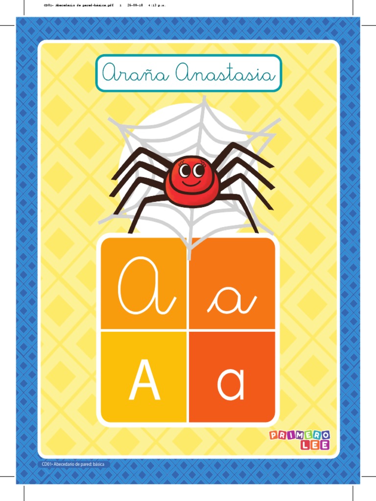 Abecedario de Pared | PDF | Colación | Ortografía