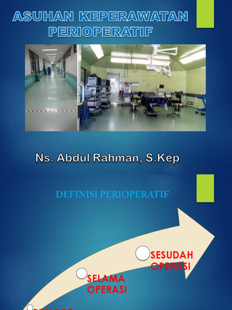 Asuhan Keperawatan Perioperatif PDF | PDF