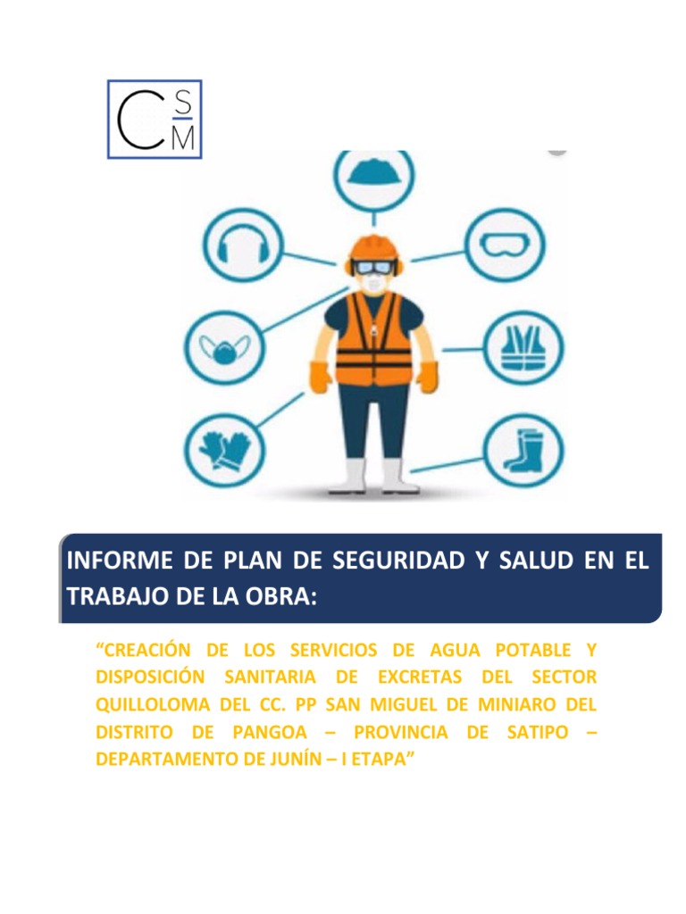 INFORME de Seguridad de Obra | PDF | Seguridad y salud ocupacional | Bienestar