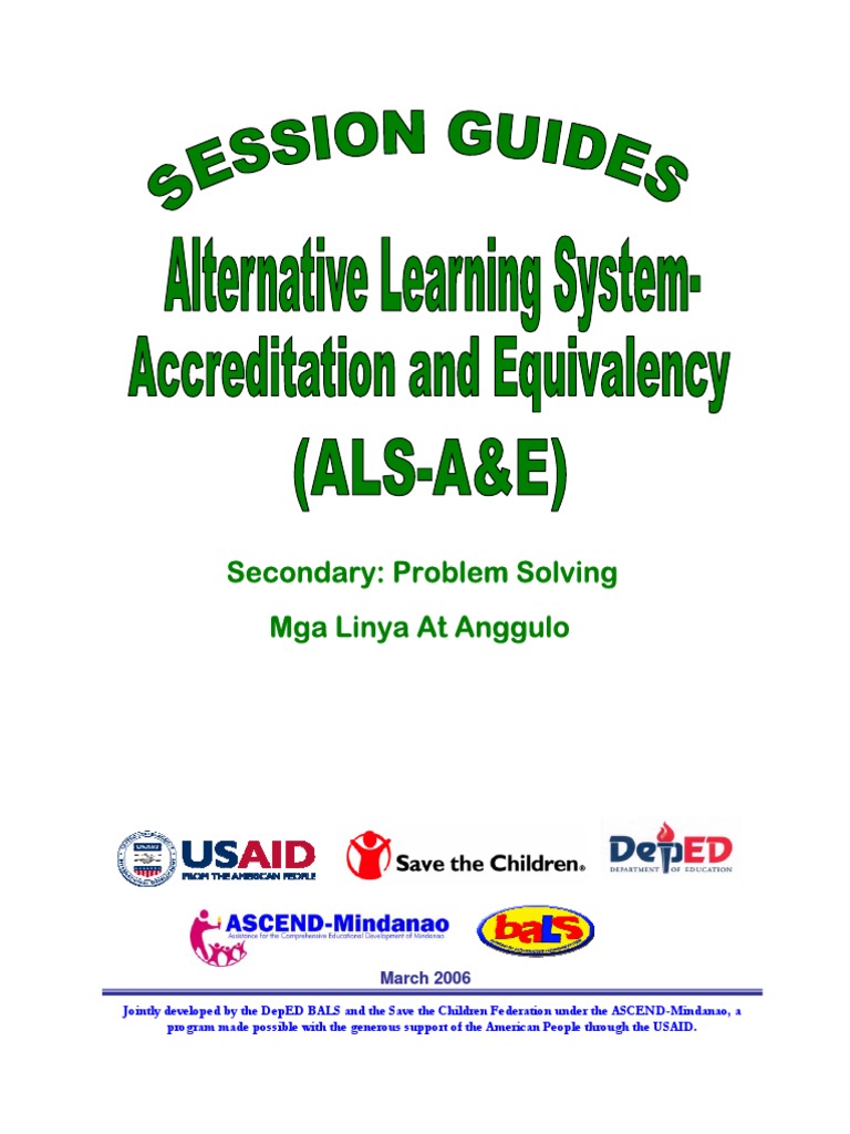 Mga Linya at Anggulo | PDF