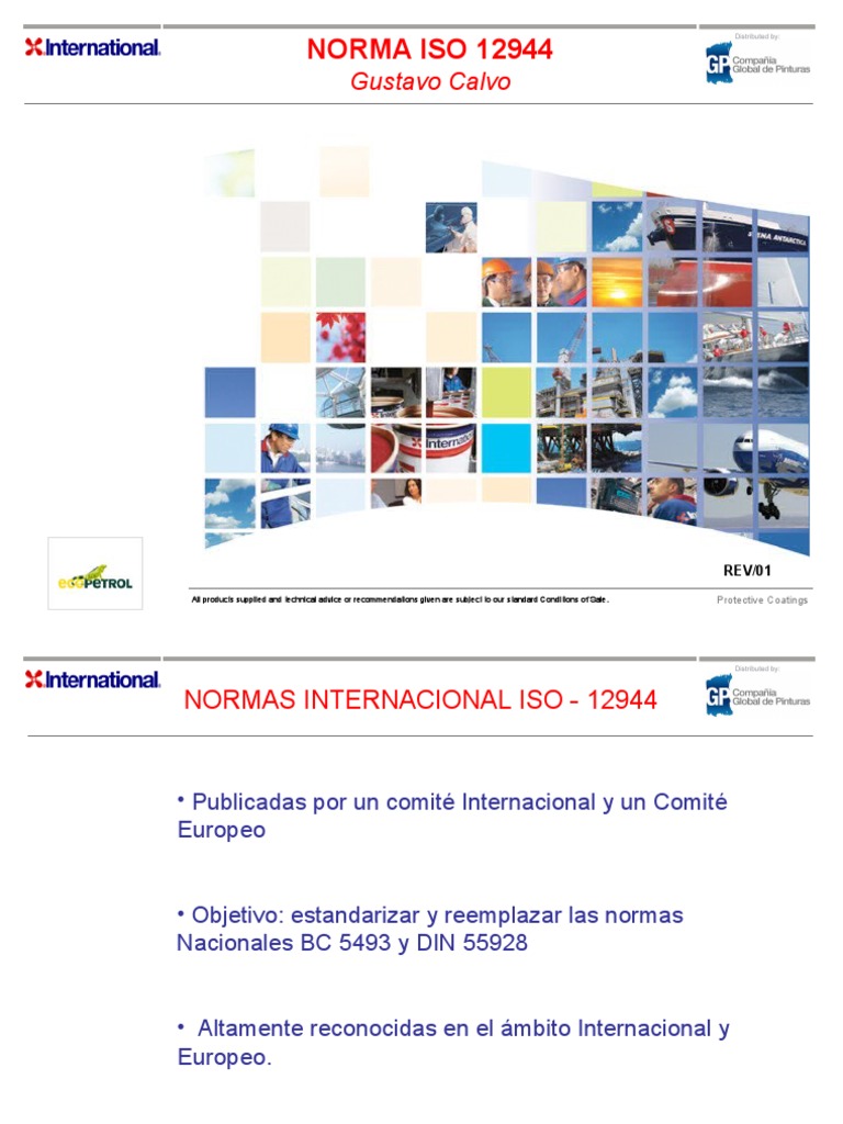 Training Iso 12944 | PDF | Acero | Química