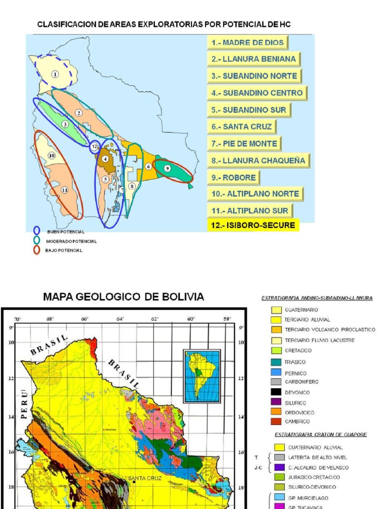 Provincias Geologicas y Estratigrafia de Bolivia | PDF | Andes | Bolivia