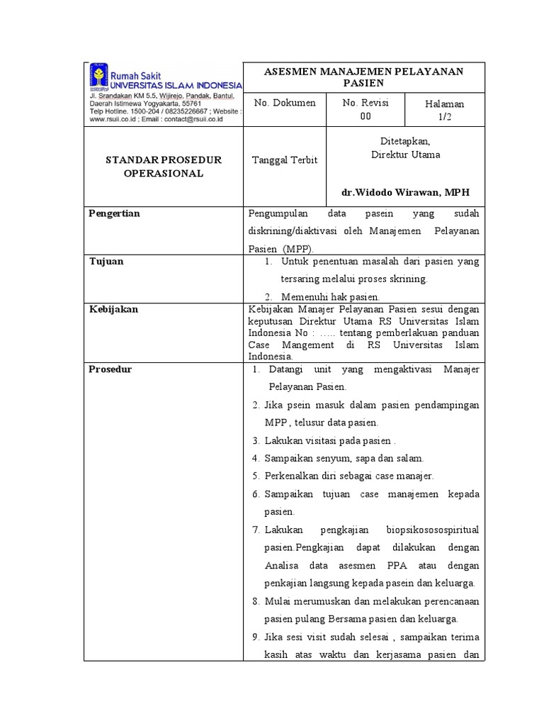SPO Asesmen MPP | PDF