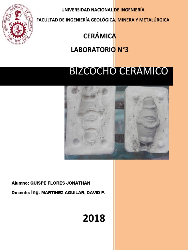3° Labo de Ceramicajhona | PDF | Materiales | Química