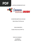 Laporan Praktikum Farmakognosi Simplisia Folium | PDF