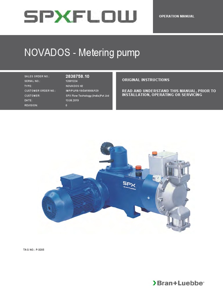 Spxflow PDF | PDF | Bearing (Mechanical) | Pump