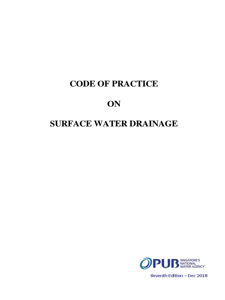 PUB COP 7th Edition | PDF | Storm Drain | Drainage Basin