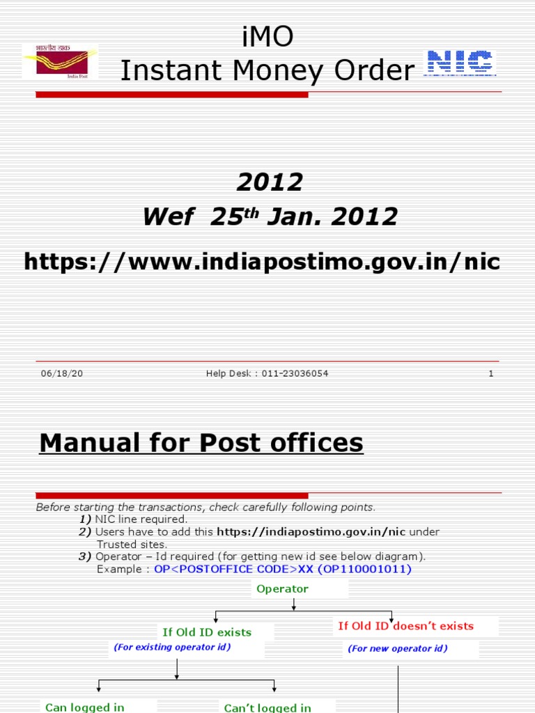 iMO Slides Operator | PDF | Login | Software