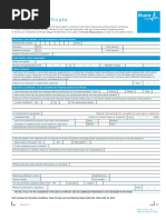 Bupa Global Claim Form | PDF | Payments | Service Industries