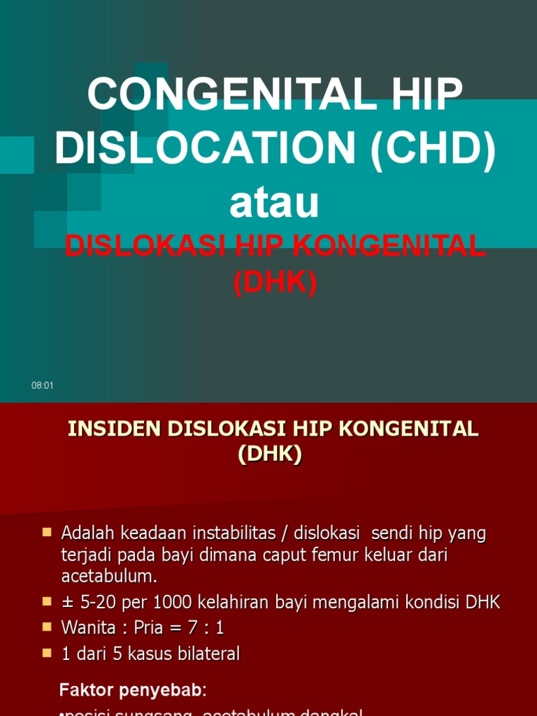 Congenital Hip Dislocation | PDF