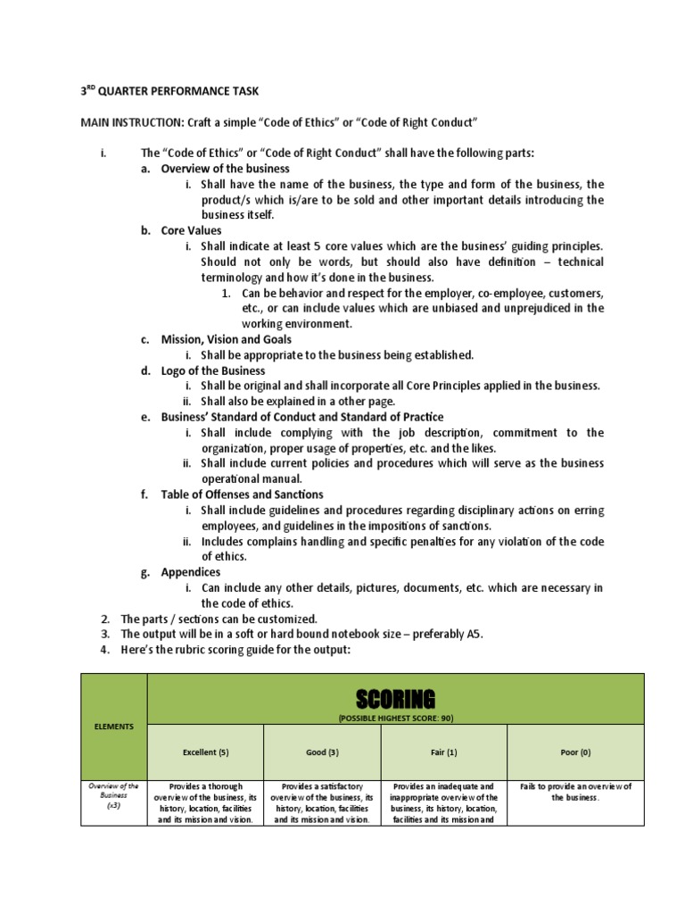 3RD Quarter Performance Task | PDF | Social Institutions | Social Science