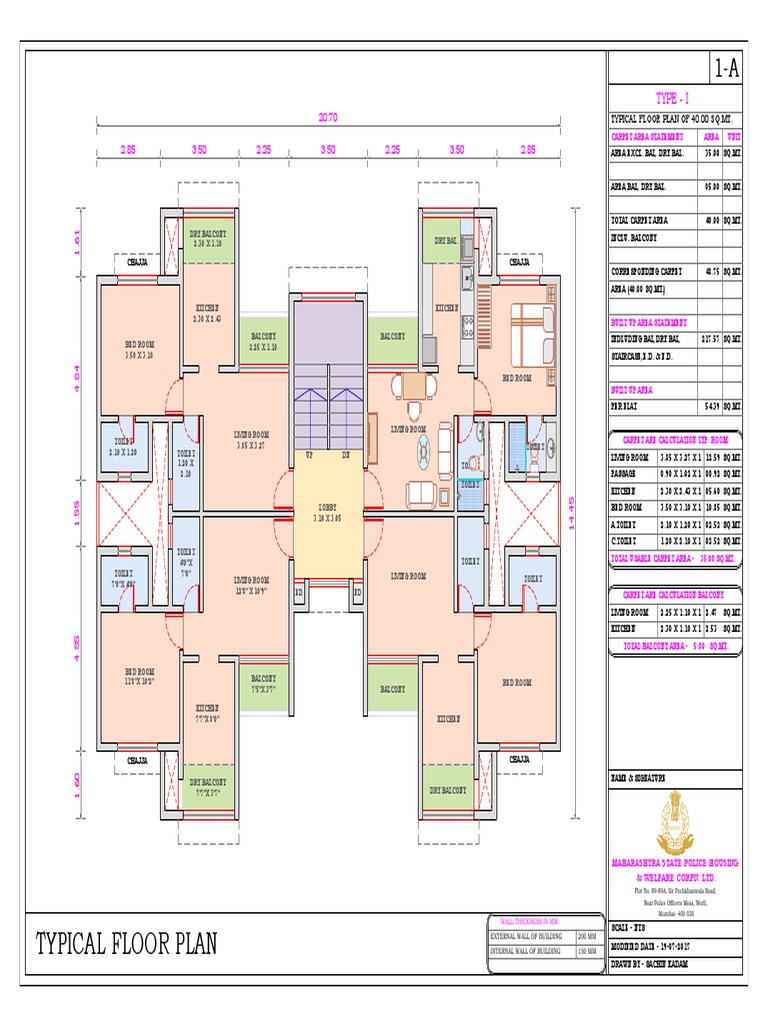 All Residential Type Plan | PDF