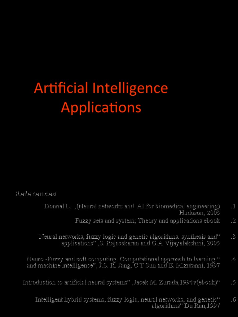 AI Applications | PDF | Expert | Artificial Intelligence