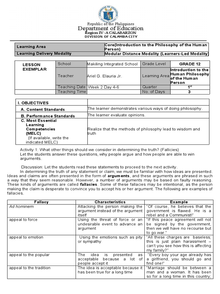 Understanding Fallacies and Biases in Philosophy | PDF | Bias | Fallacy