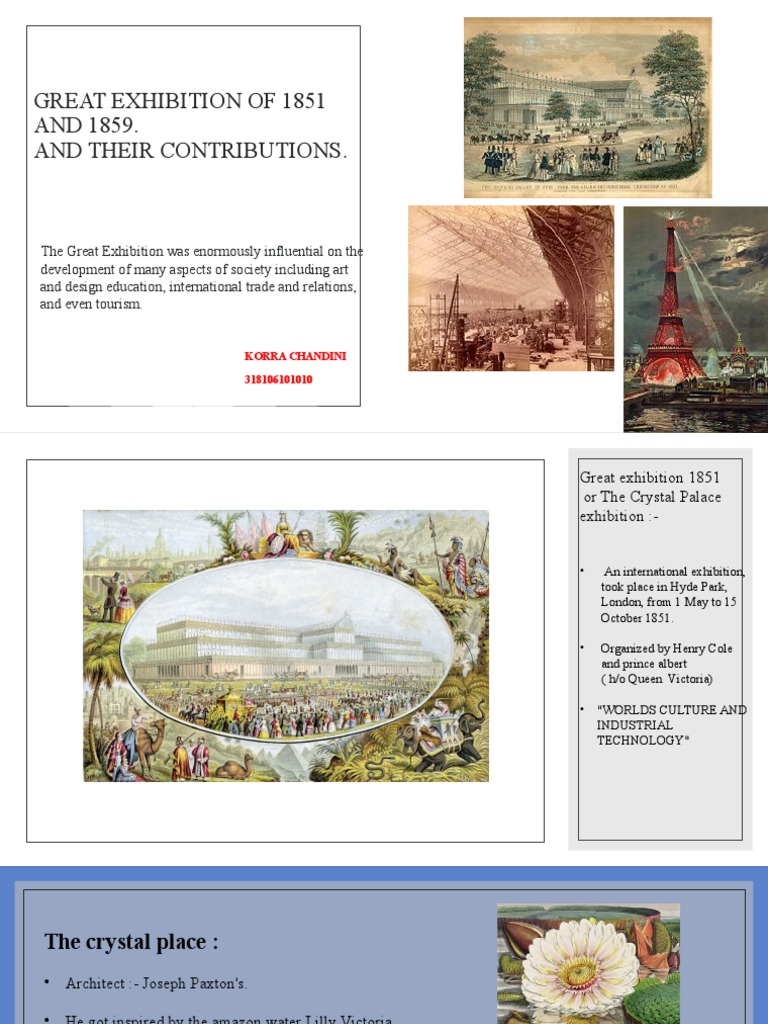 World Exhibition 1851 and 1889 | PDF | World's Fair